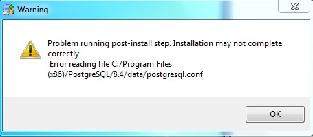 Installation failure: Running post install - Techyv.com